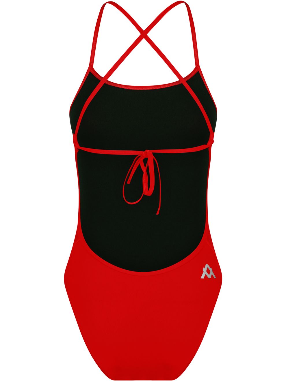 AMANZI Tie Back One Piece - Blaze