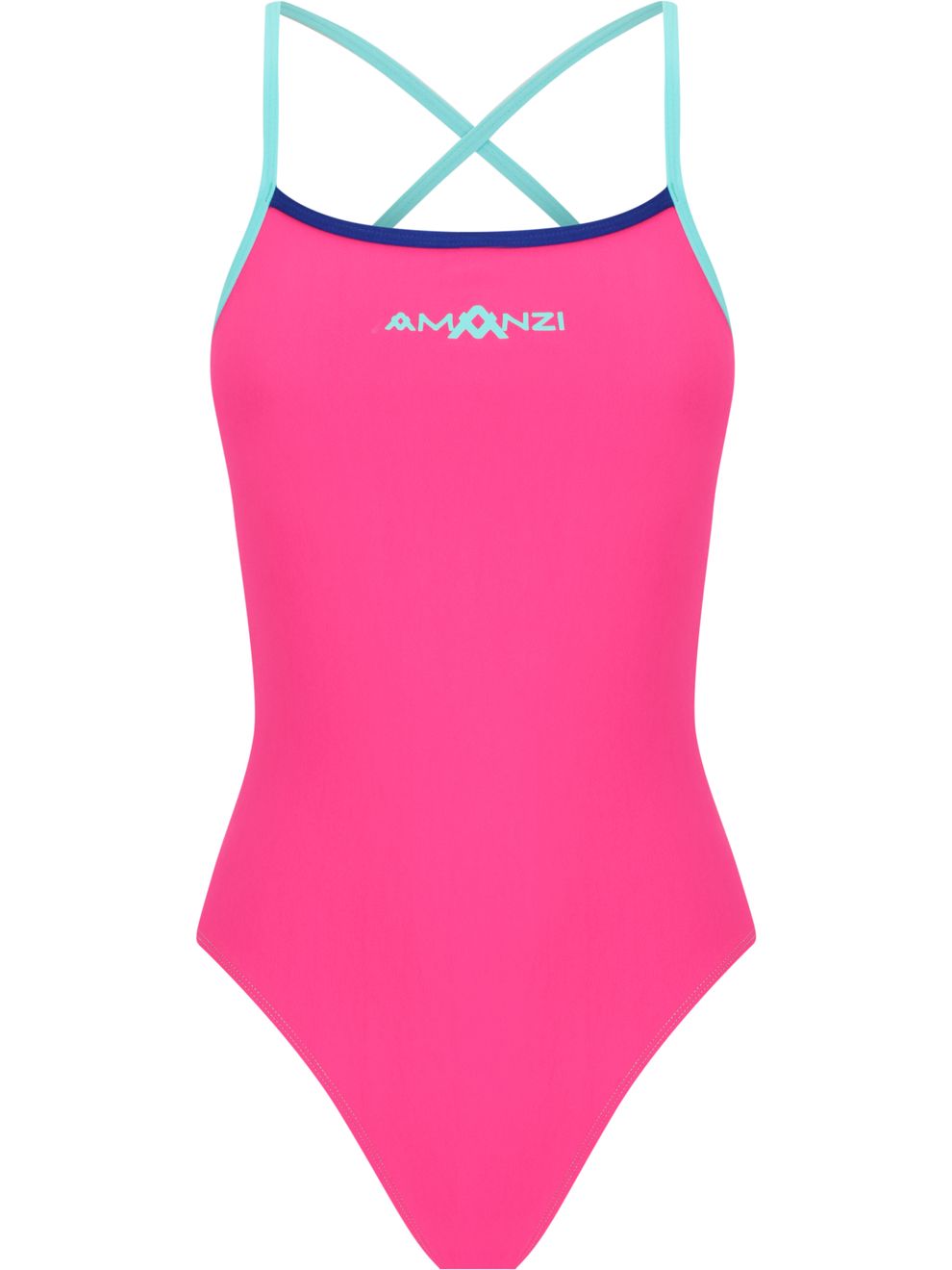 AMANZI Tie Back One Piece - Rose Water