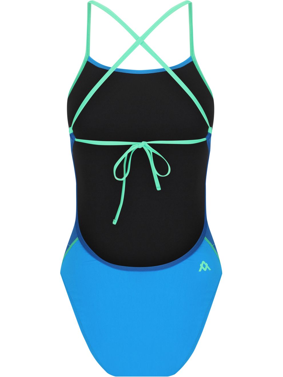 AMANZI Tie Back One Piece - Seaglass