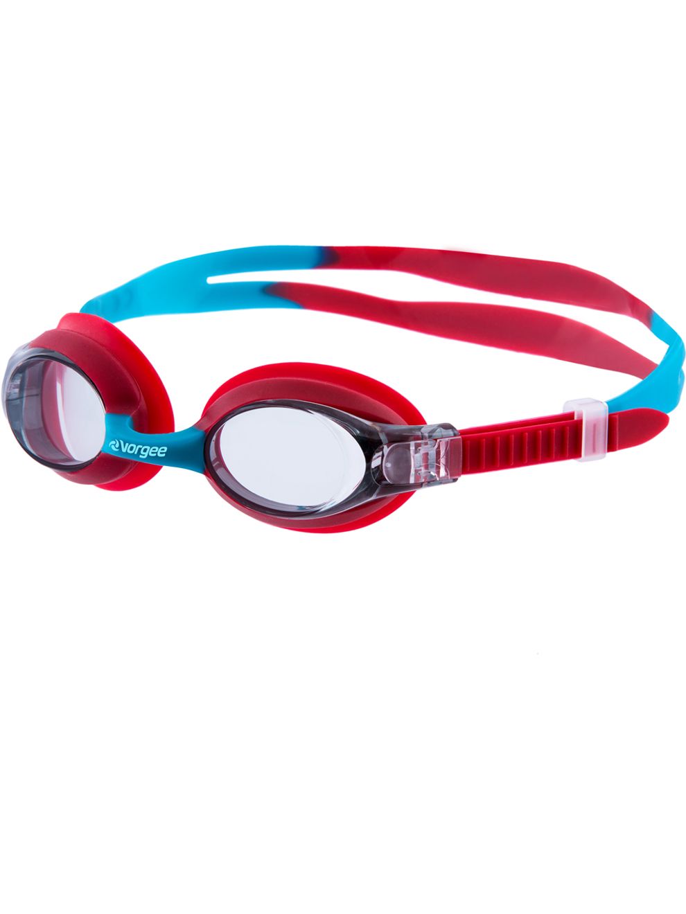Vorgee Dolphin Goggles - Tinted/Red/Aqua