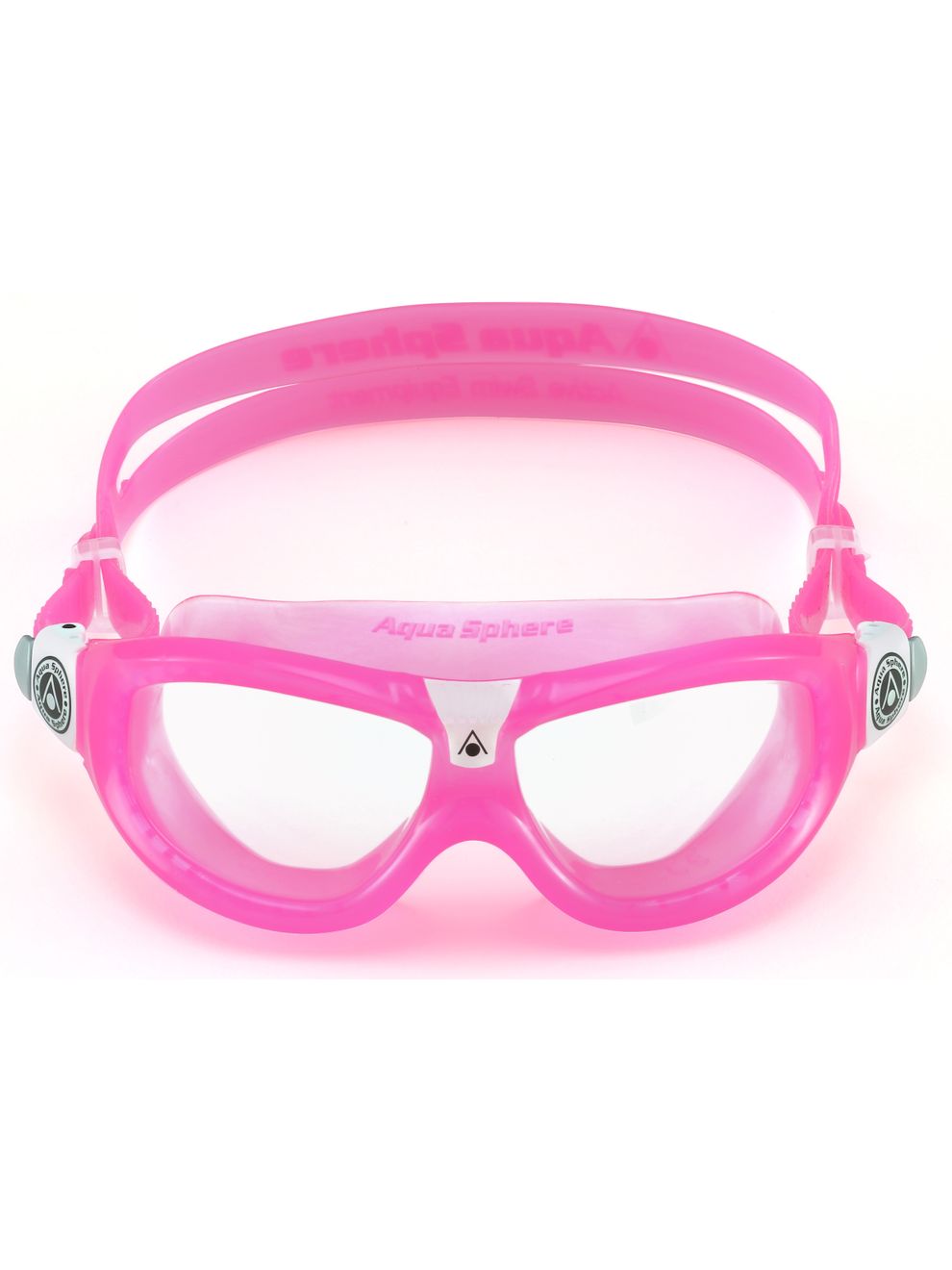 Aqua Sphere Seal Kid 2.0 Swim Mask - Clear/Pink