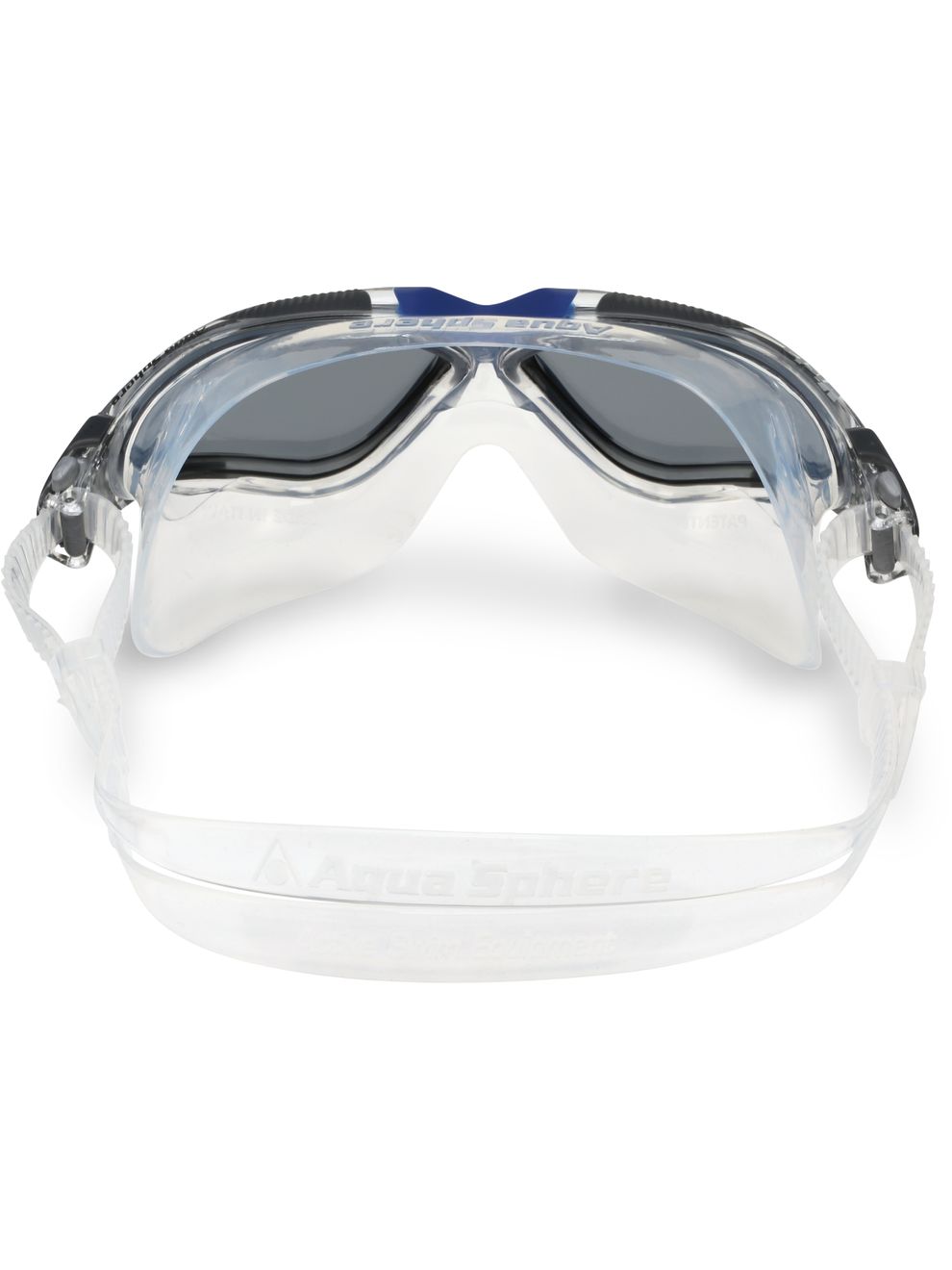 Aqua Sphere Vista Swim Mask - Smoke/Grey/Blue