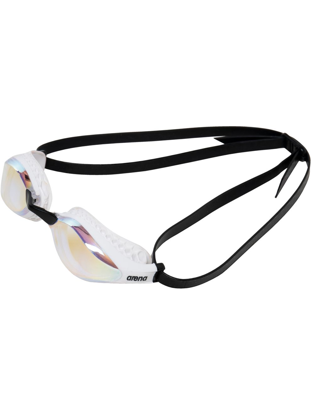 Arena Airspeed Goggles - Yellow Copper Mirror/White