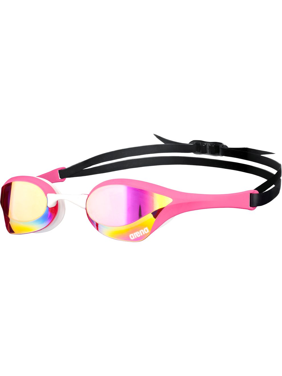 Arena Cobra Ultra Mirrored Goggles - Pink & Black