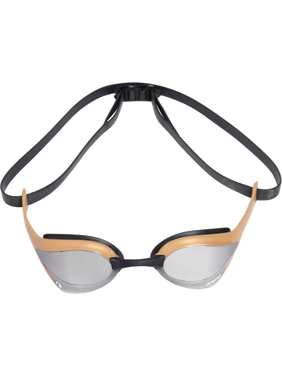 Arena Cobra Ultra Swipe Mirror Goggles - Silver & Gold