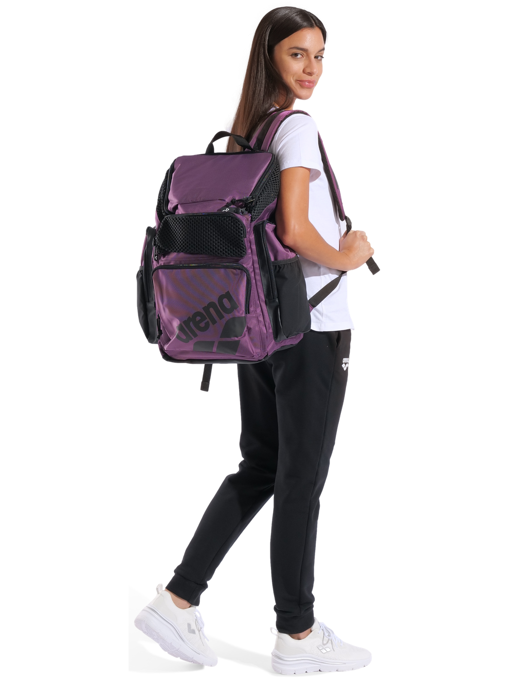 Arena One Go Backpack 45L - Plum