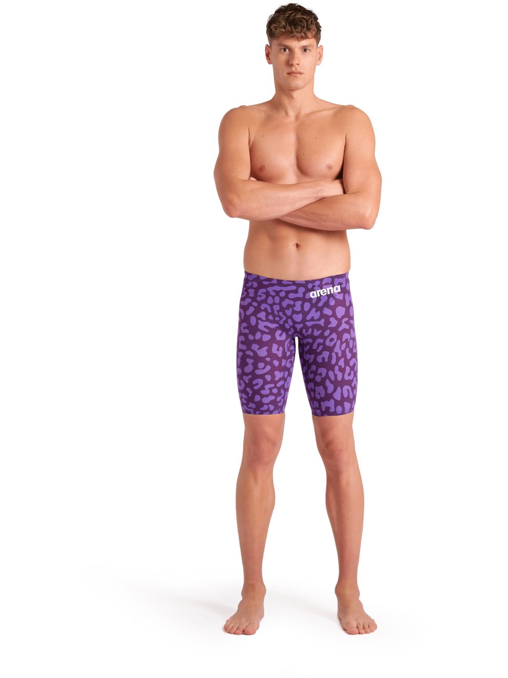 Arena Powerskin Carbon Air 2 Jammers - Leopard Violet