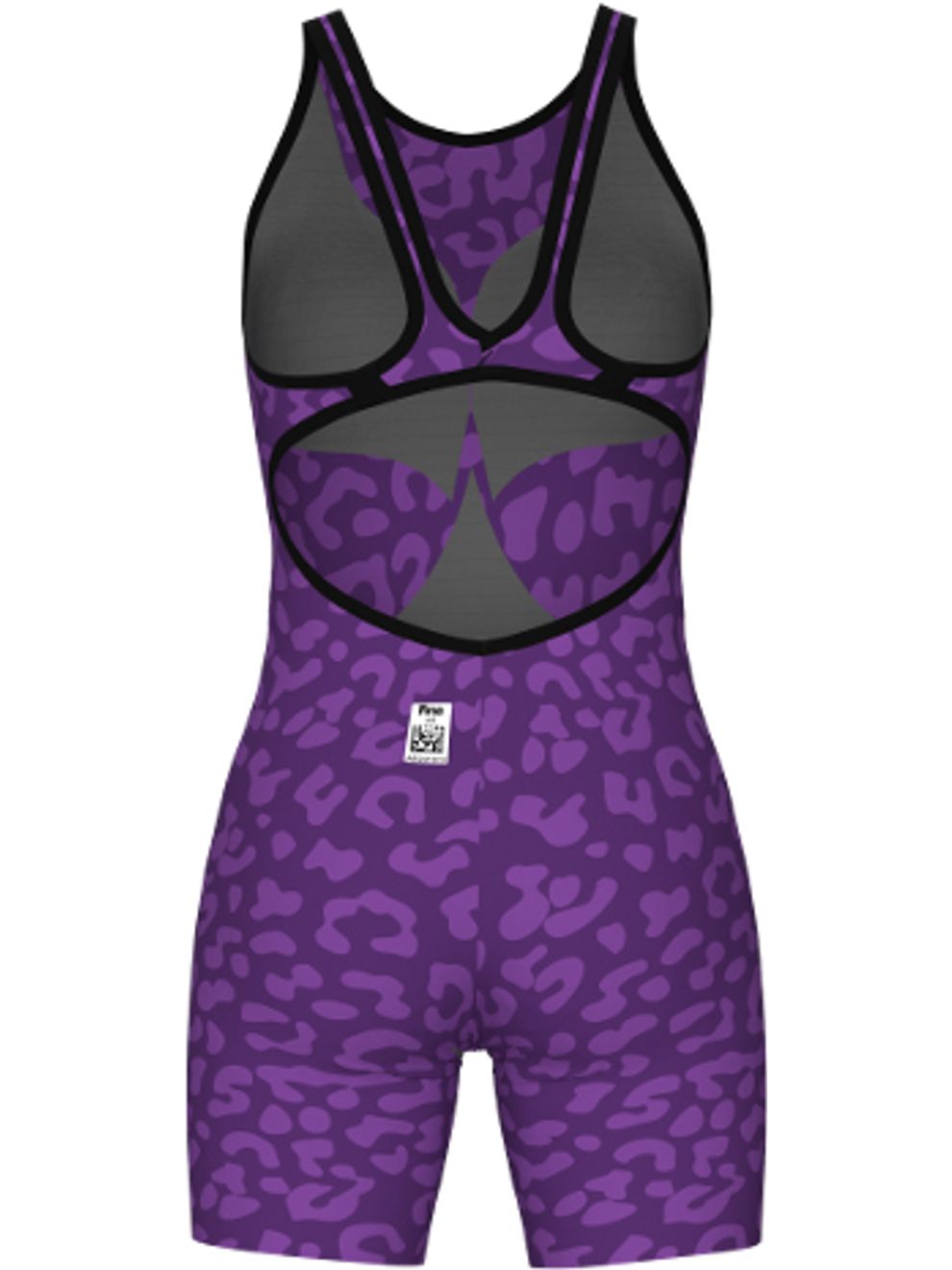 Arena Powerskin Carbon Air 2 Openback Kneeskin - Leopard Violet
