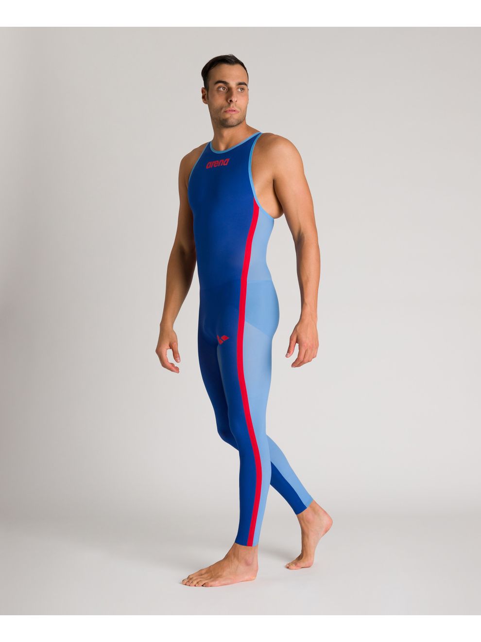 Arena Powerskin R-Evo+ Full Body Closed Back Open Water Mens Suit - Blue