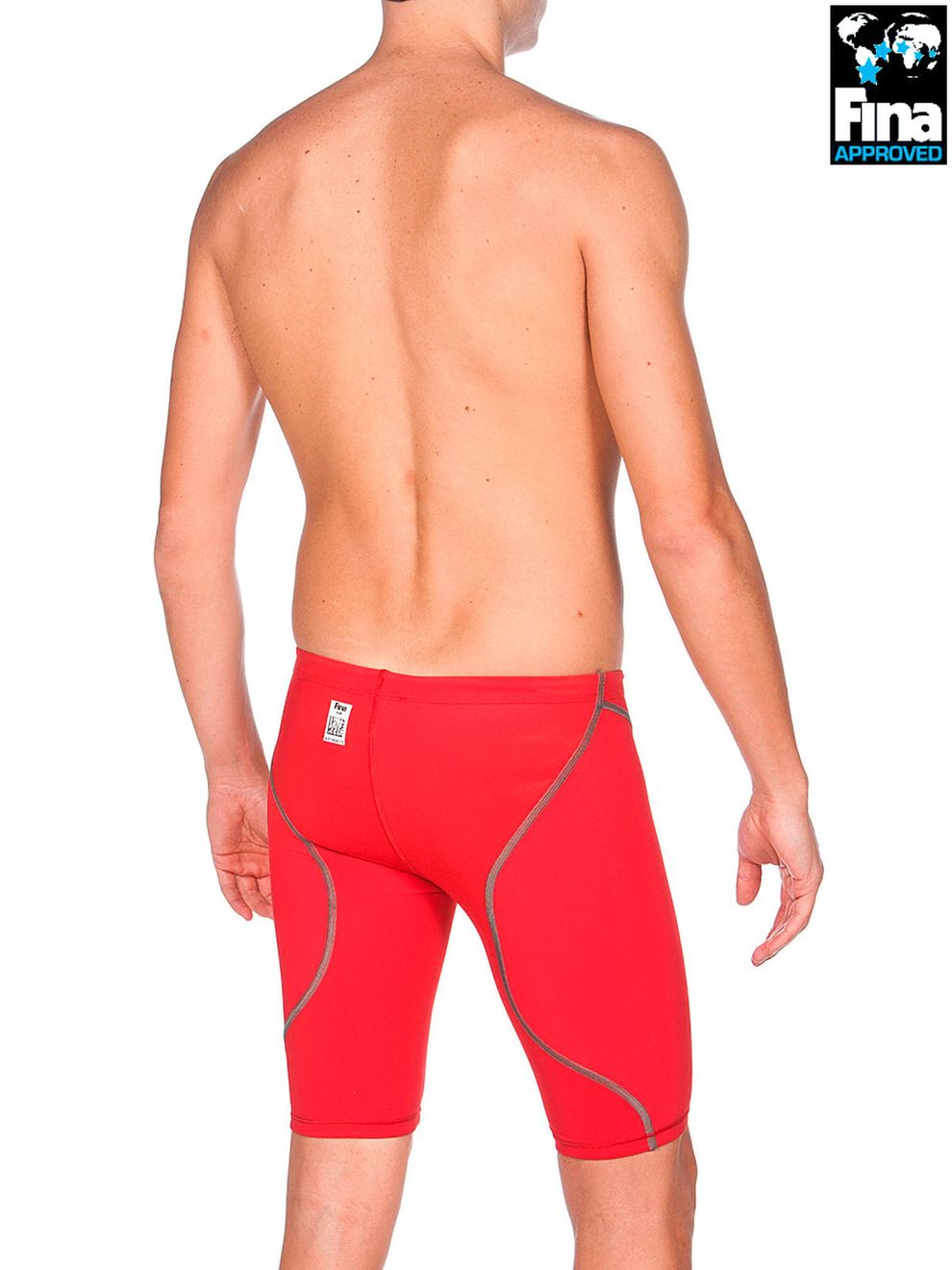 FINA APPROVED Arena Powerskin ST 2.0 Red Jammers