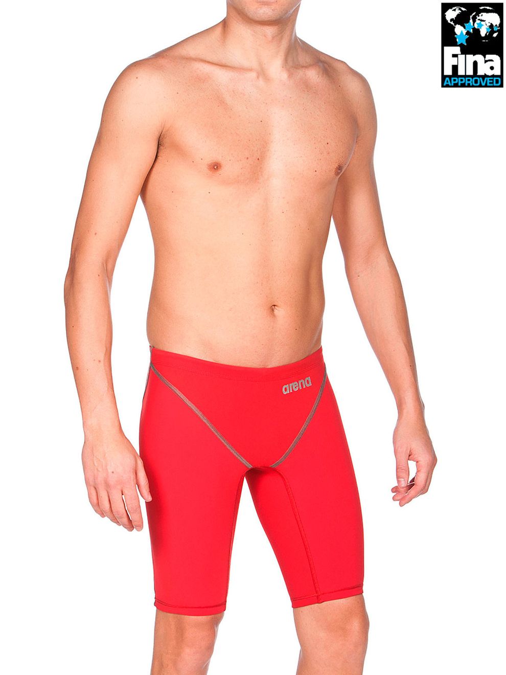 FINA APPROVED Arena Powerskin ST 2.0 Red Jammers