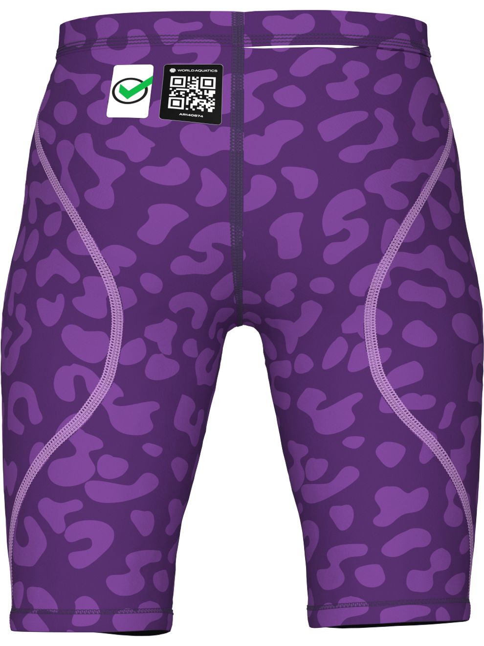 Arena Powerskin ST NEXT Junior Jammers - Leopard Violet