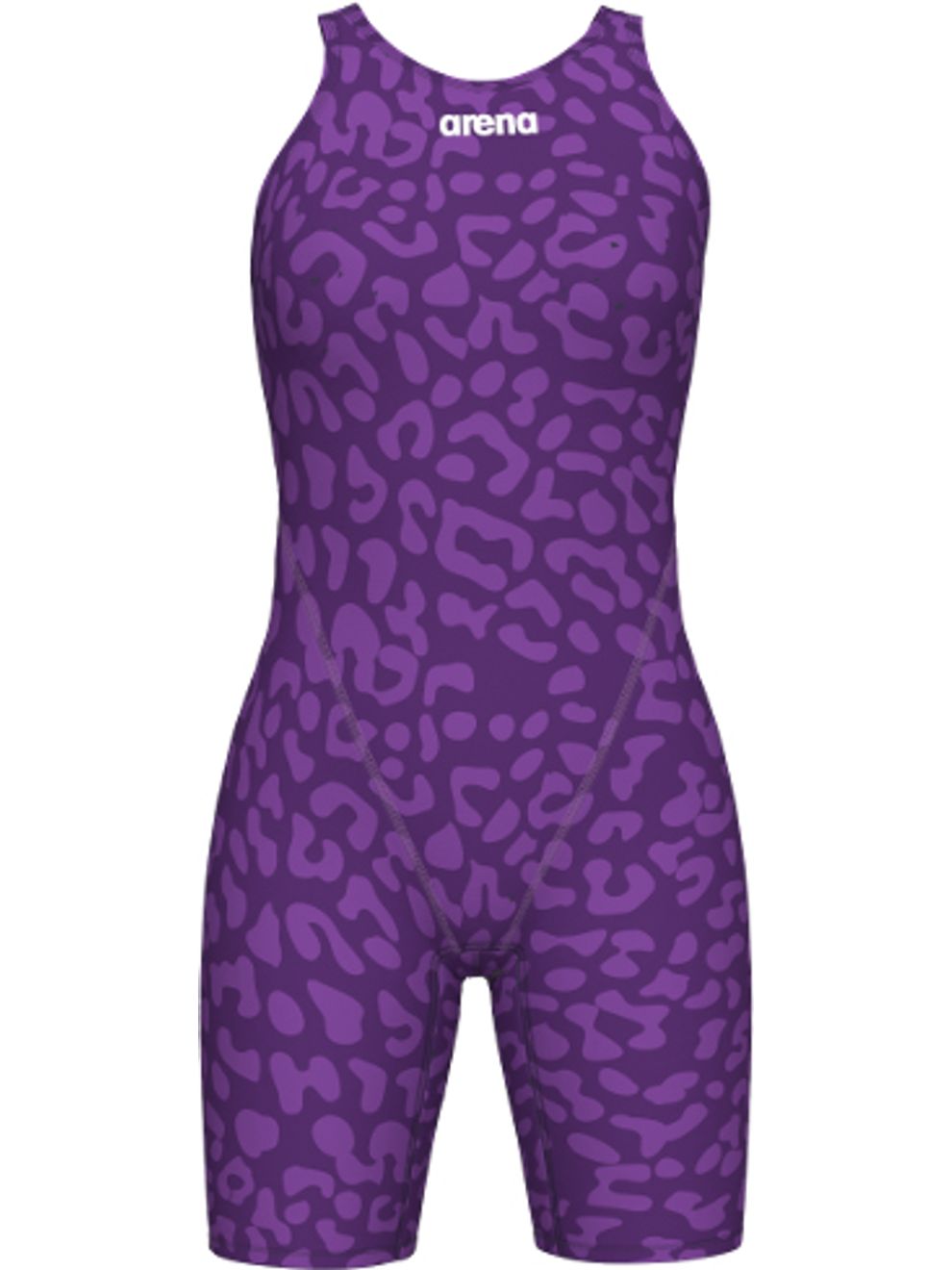 Arena Powerskin ST NEXT Openback Kneeskin - Leopard Violet