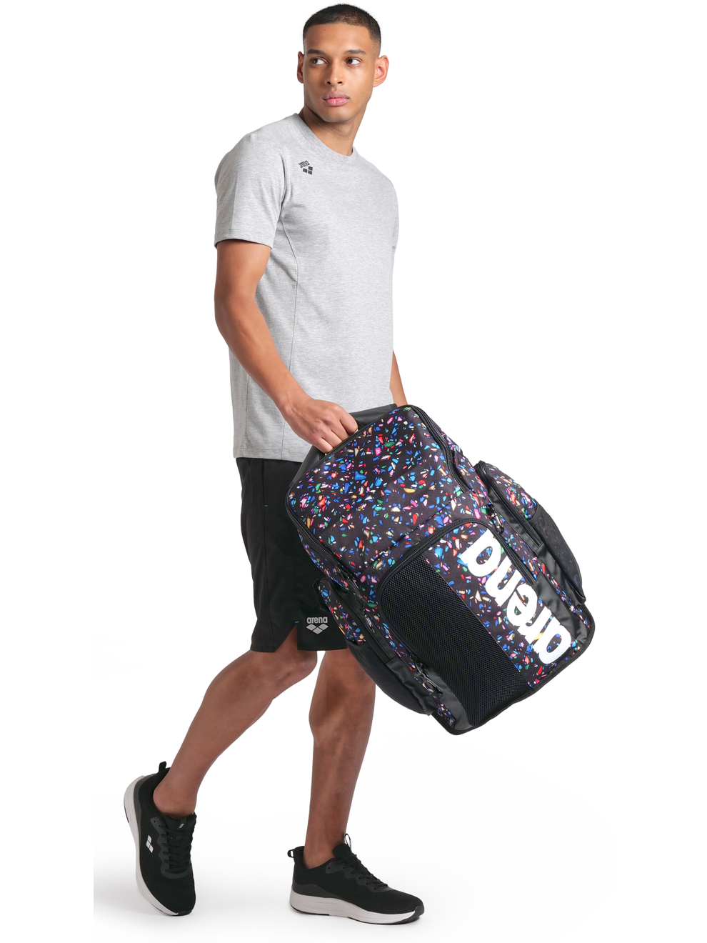 Arena Spiky 3 Backpack 45L - Confetti Black