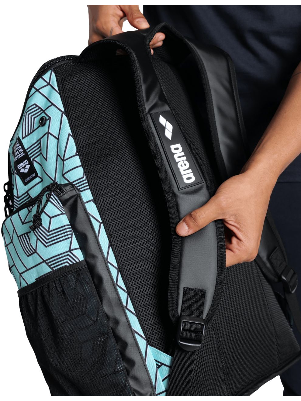 Arena Spiky 3 Backpack 45L - Escape Aqua
