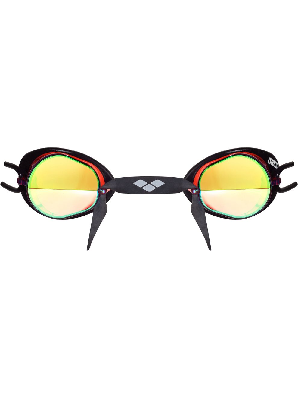Arena Swedix Mirrored Goggles - Black