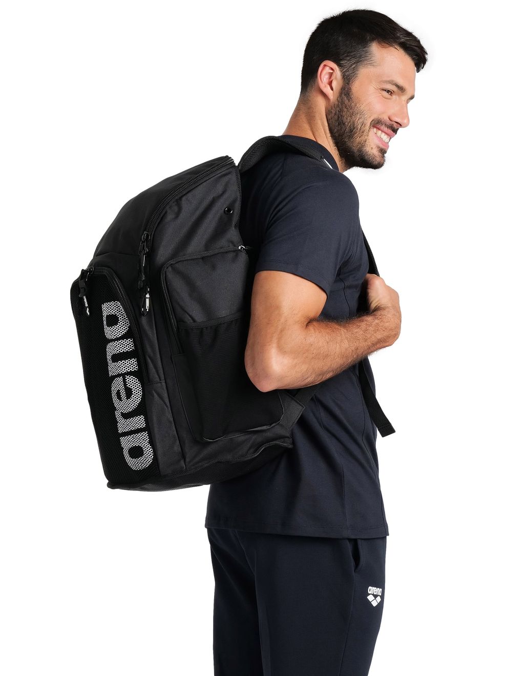 Arena Team Backpack 45 - Black Melange