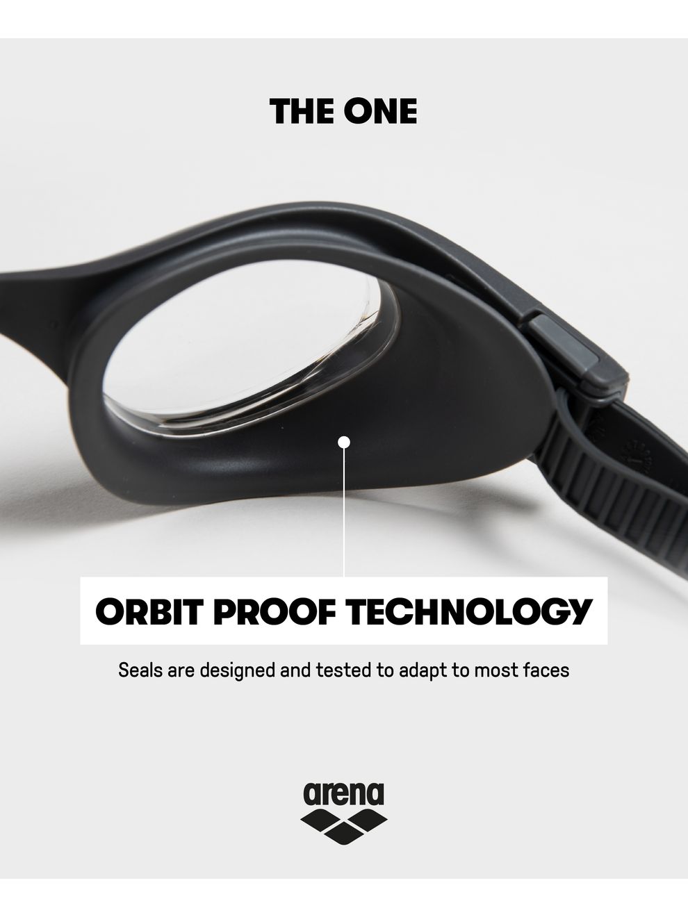 Arena The One Goggles - Smoke/Grey