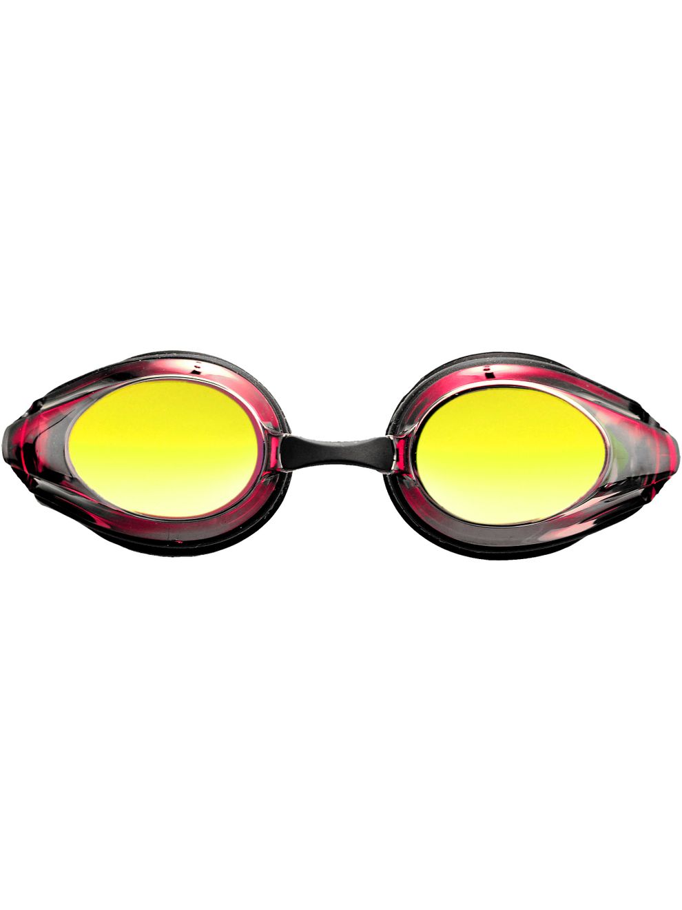 Arena Tracks Mirrored Goggles - Black & Red