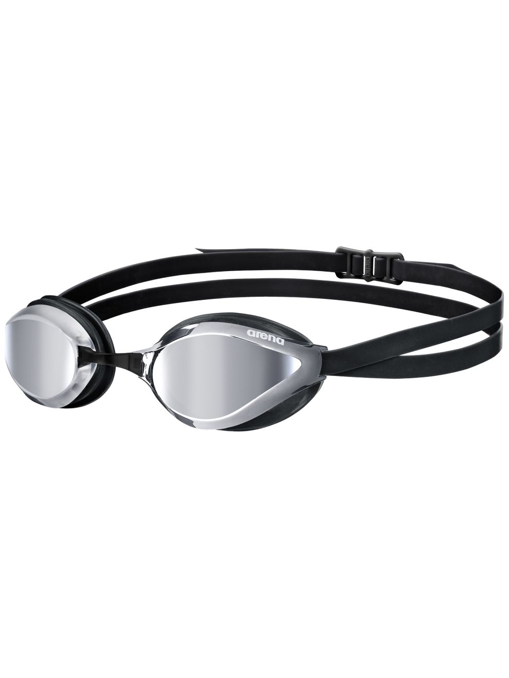 Arena Python Goggles - Silver Mirror/Black