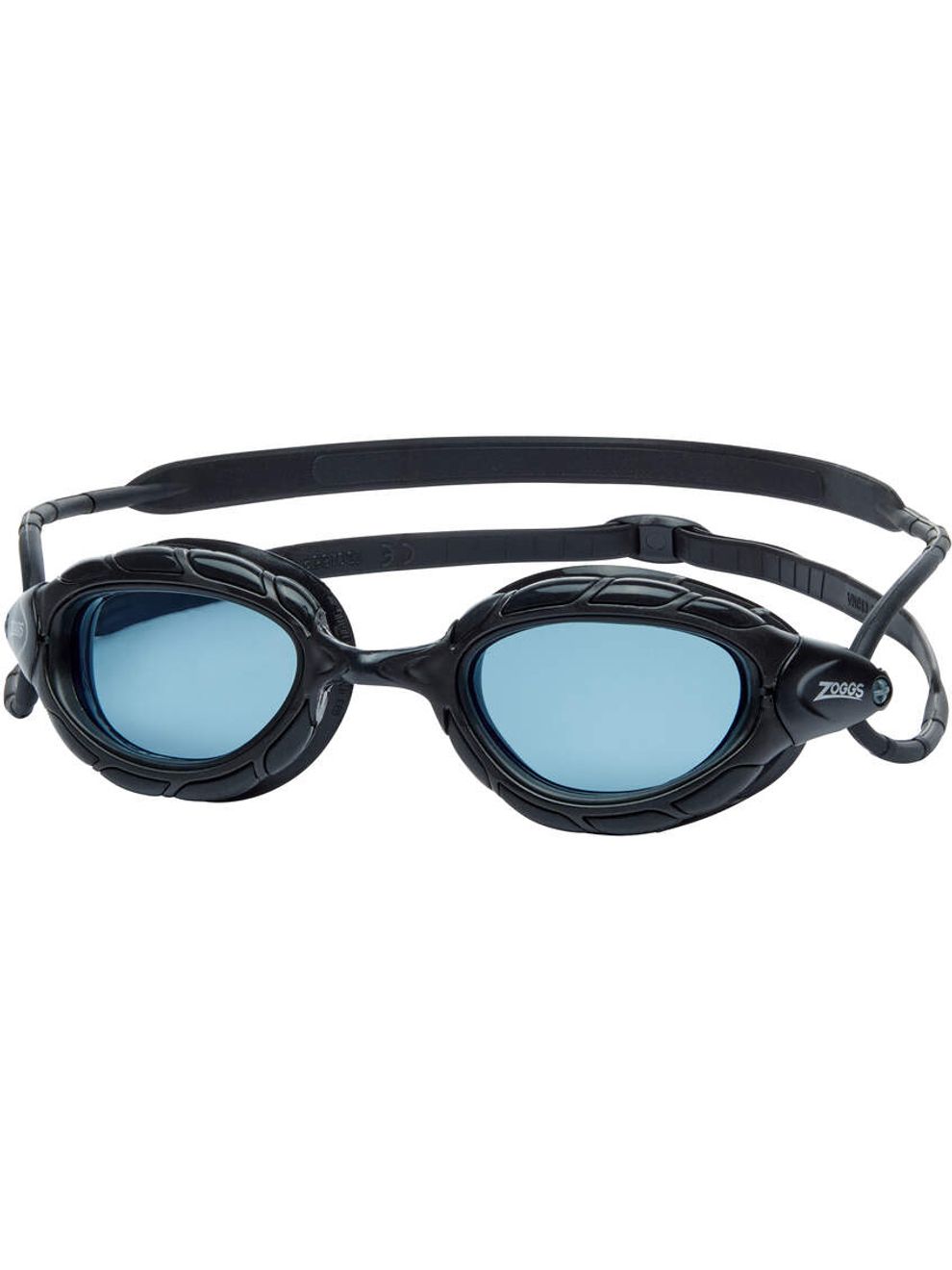 Zoggs Predator Goggles - Tint Smoke/Black Black