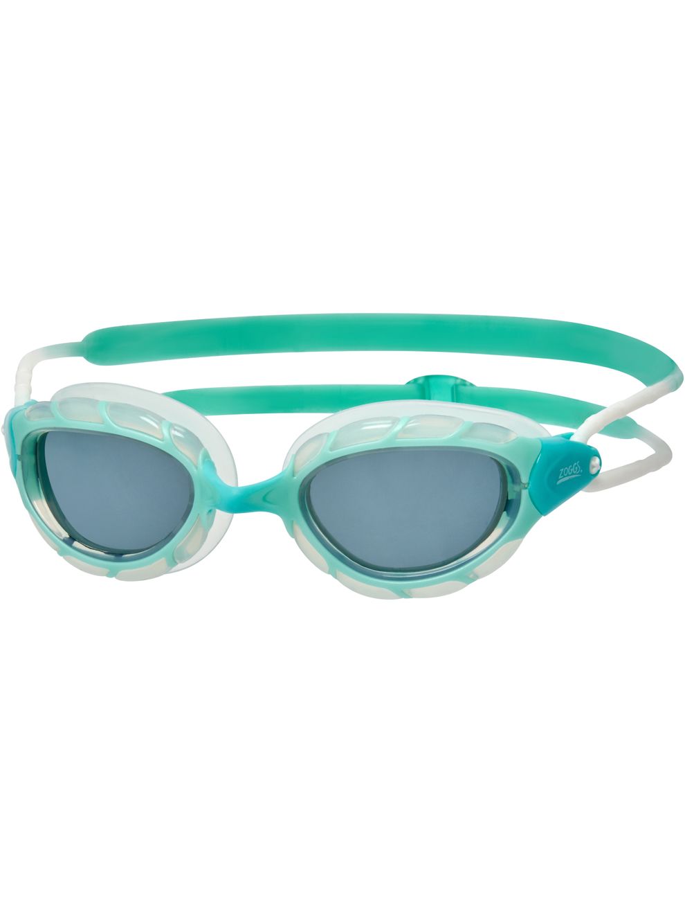Zoggs Predator Goggles - Smoke/Green/Clear