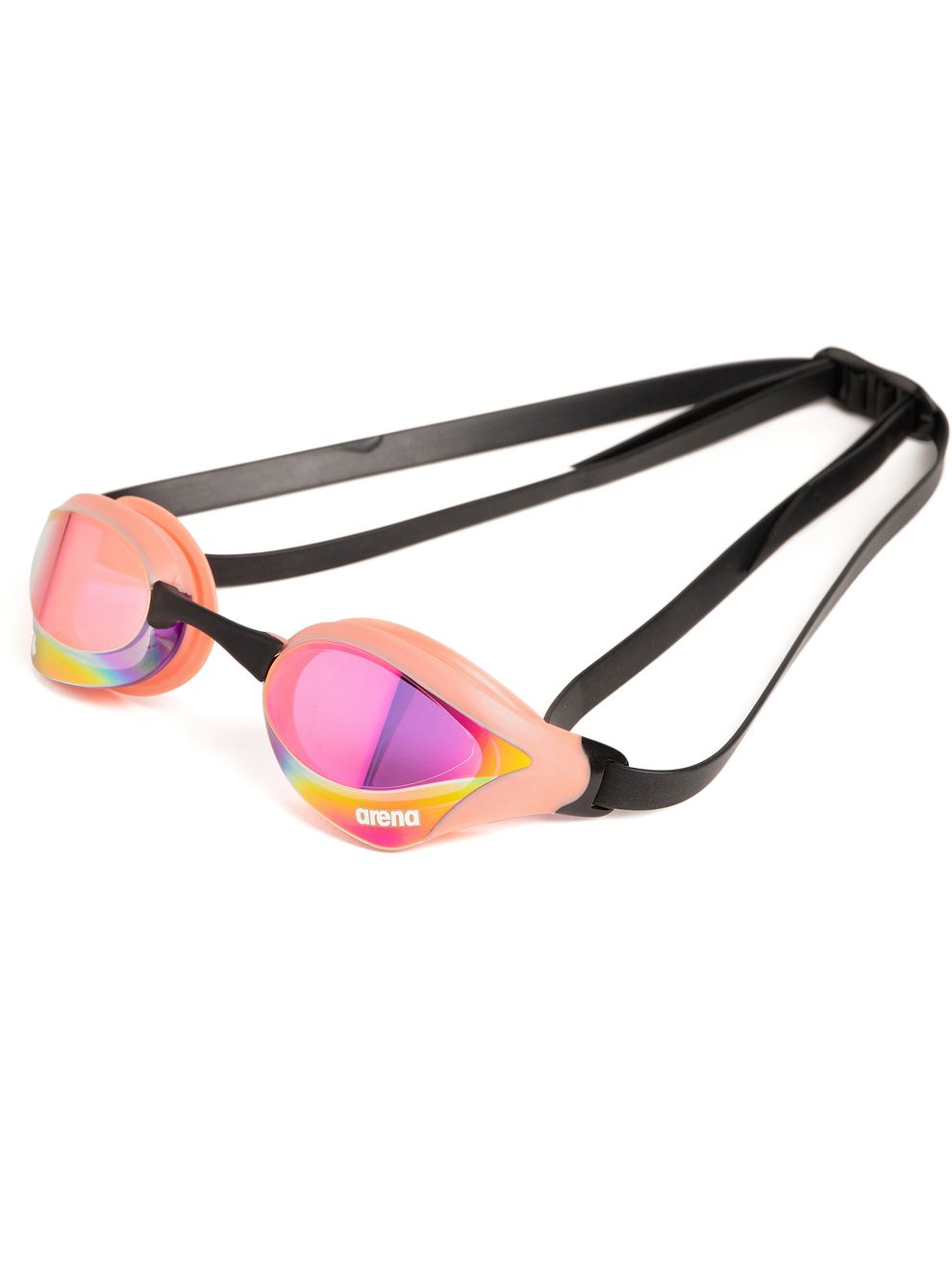 Arena Cobra Core Swipe Goggles - Violet Mirror/Coral