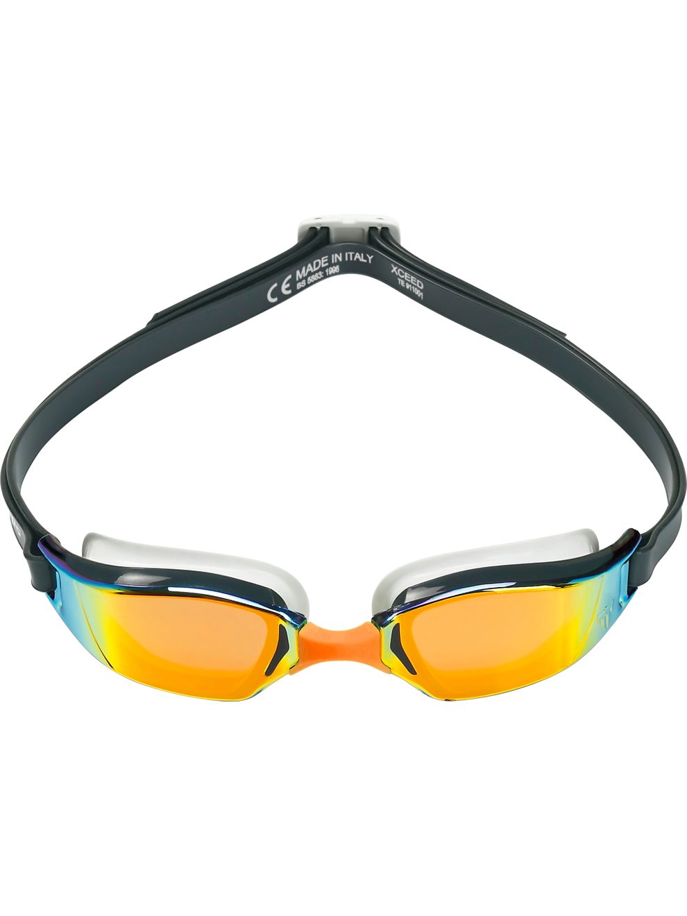 Phelps Xceed Goggles - Titanium Mirrored/Dark Grey