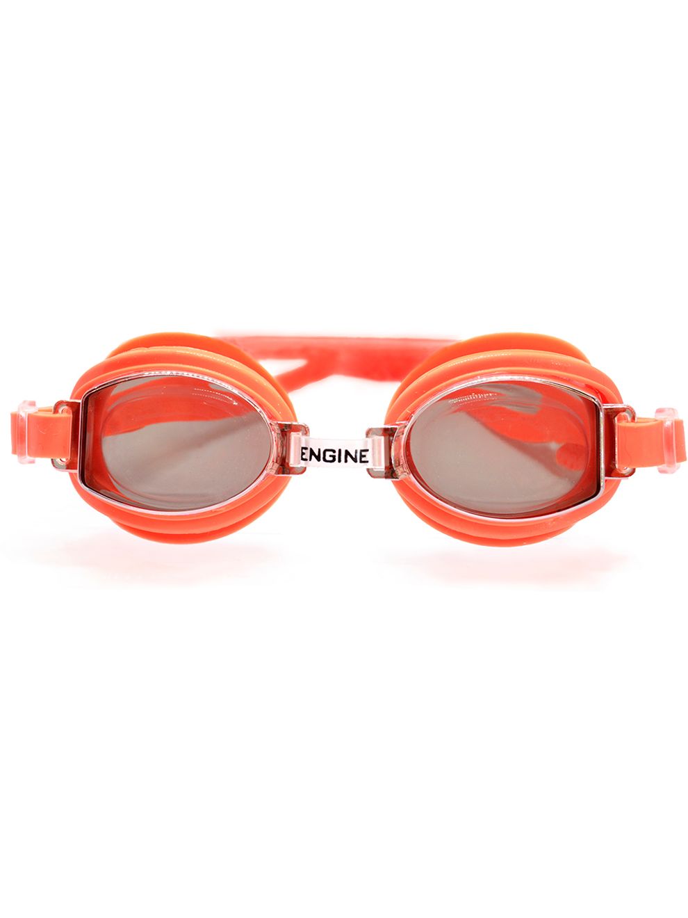 Engine Turbine Mirrored Goggles - Orange