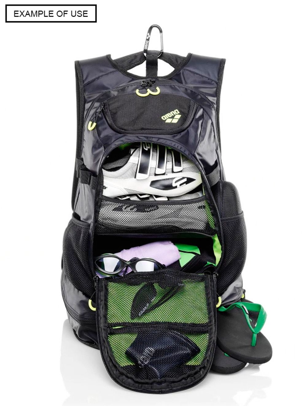 Arena Fastpack 2.0 Lime Backpack