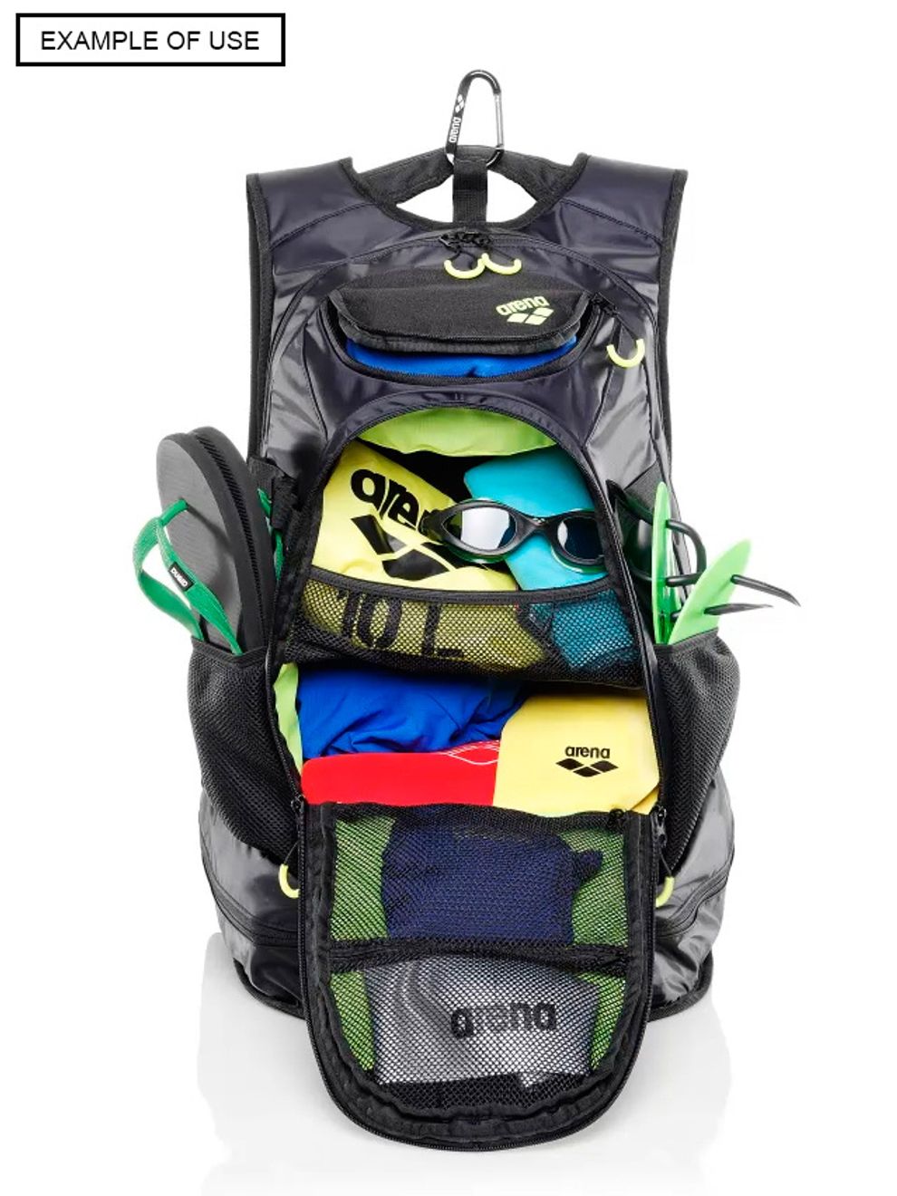 Arena Fastpack 2.0 Lime Backpack