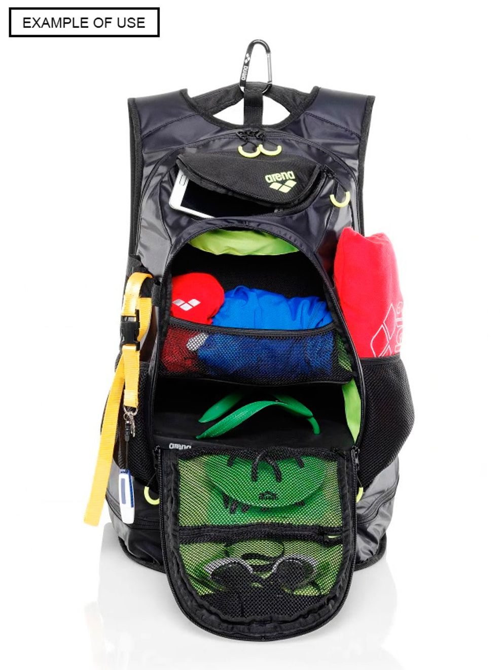 Arena Fastpack 2.0 Lime Backpack