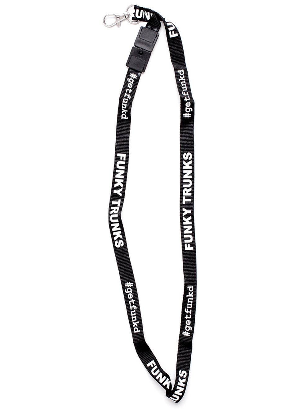 Funky Trunks Black Lanyard