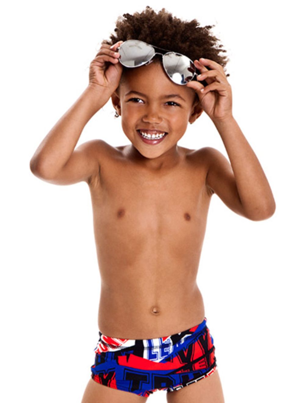 Funky Trunks Pennant State Toddlers Trunks