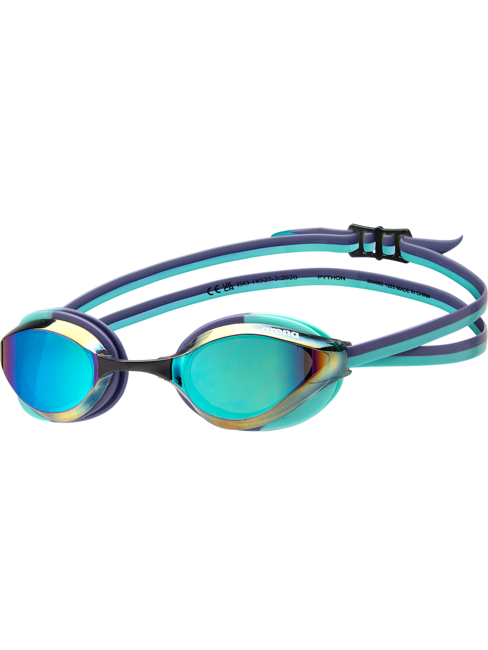 Arena Python Goggles - Turquoise Mirror/Future Dusk