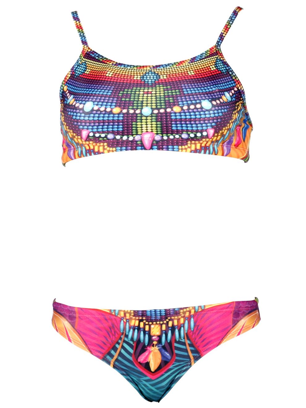 AMANZI Aztec Empress Girls Sports Bikini