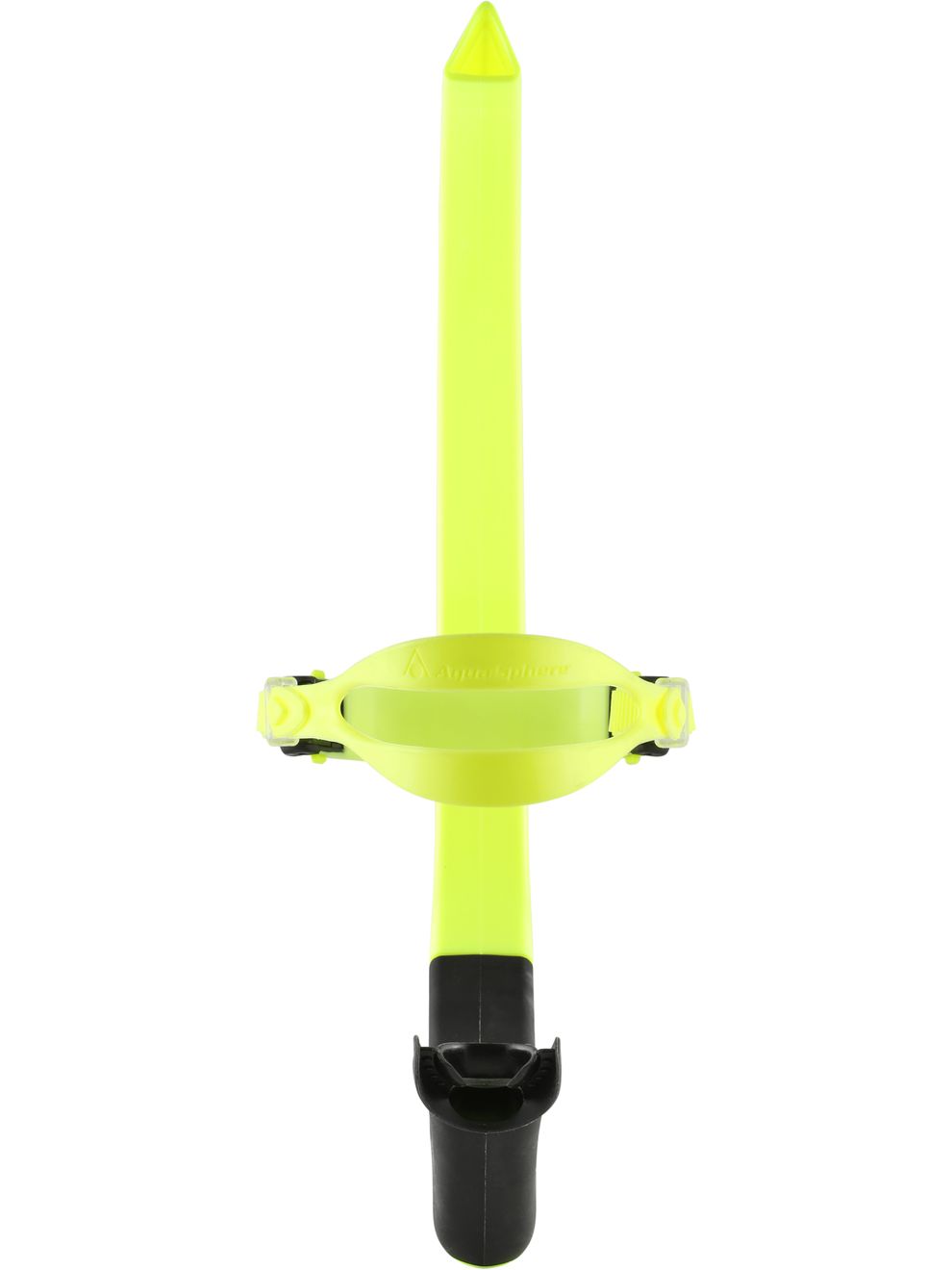 Michael Phelps Focus Centre Snorkel Small Fit - Neon & Black