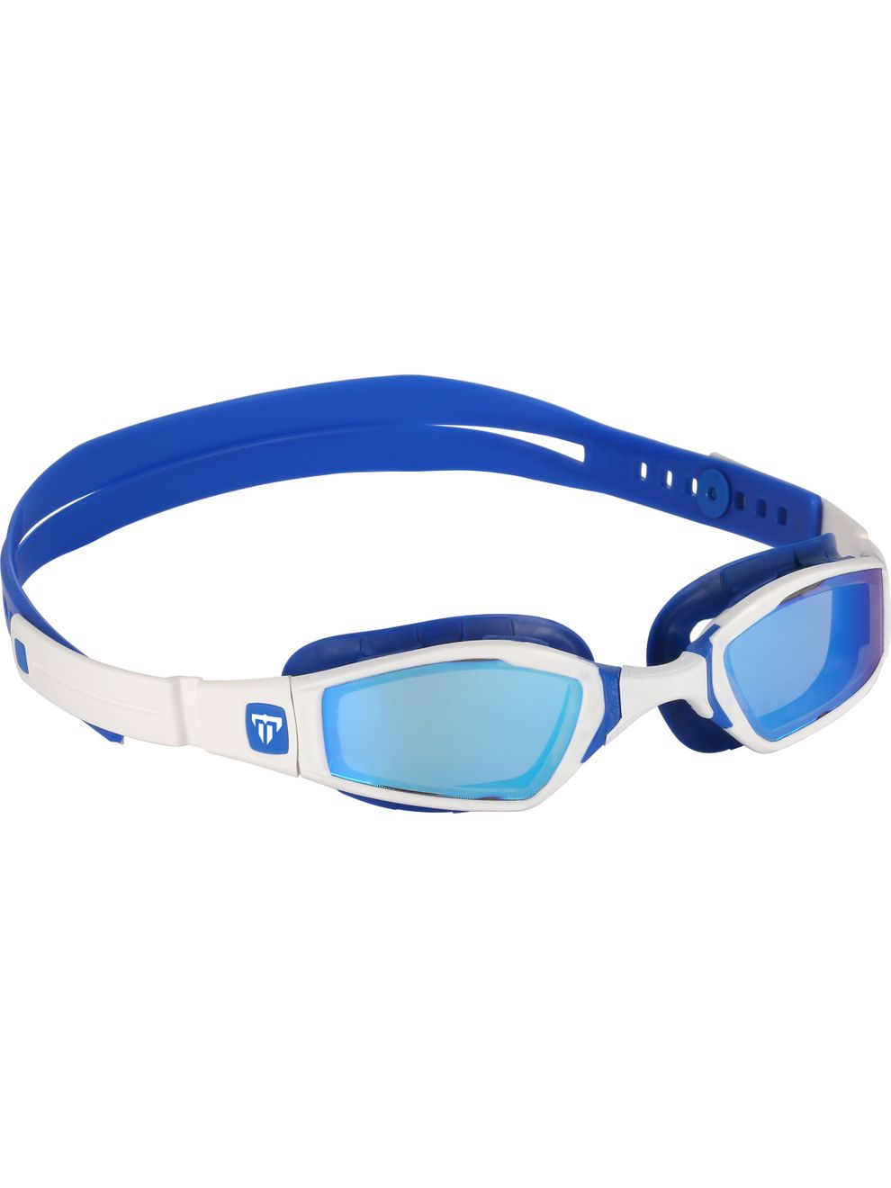 Phelps Ninja Goggles - Titanium Mirrored/White/Blue