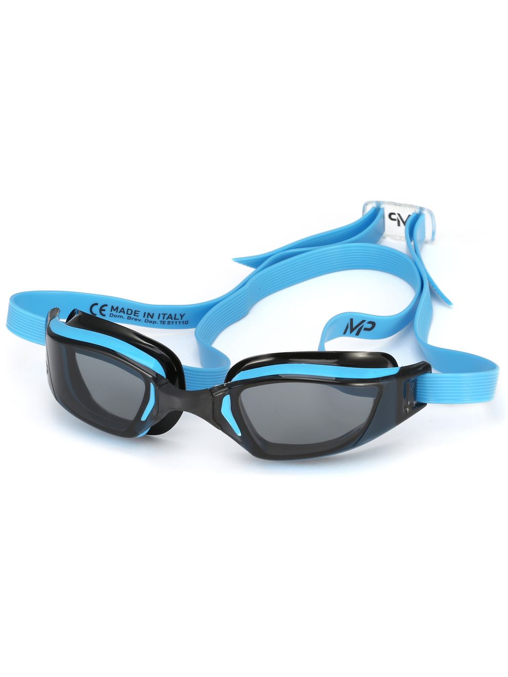 Michael Phelps XCEED Smoke Goggles - Blue & Black