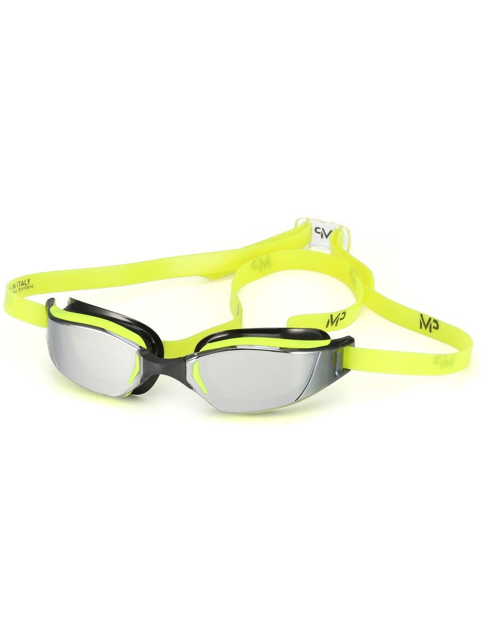Michael Phelps XCEED Mirrored Goggles - Yellow & Black