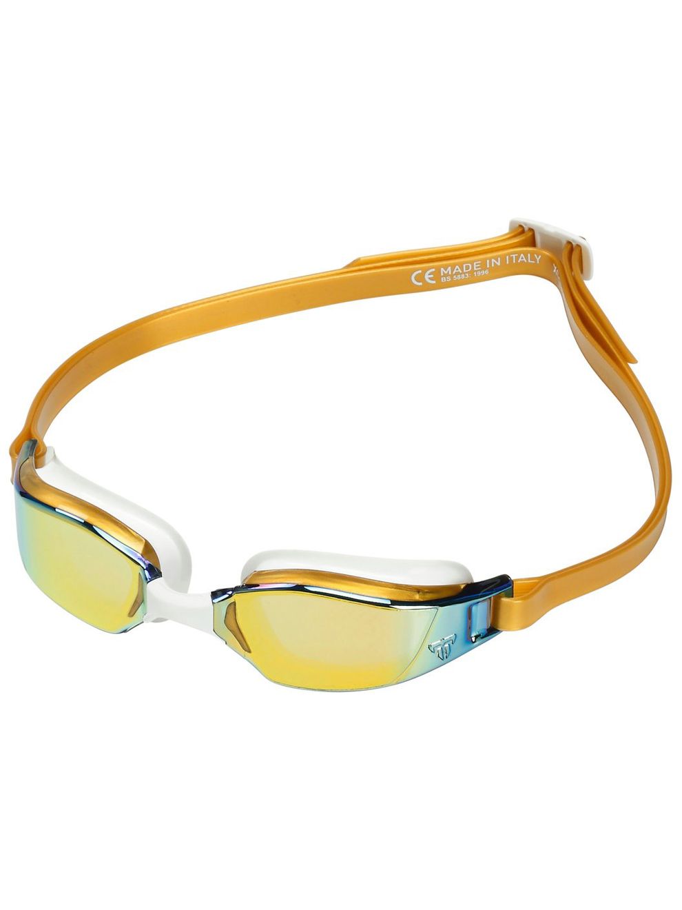 Phelps Xceed Goggles - Titanium Mirrored/Gold/White