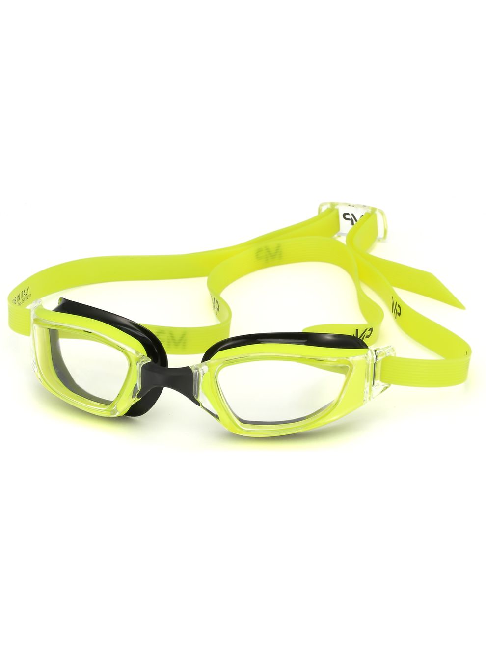 Michael Phelps XCEED Clear Goggles - Yellow & Black