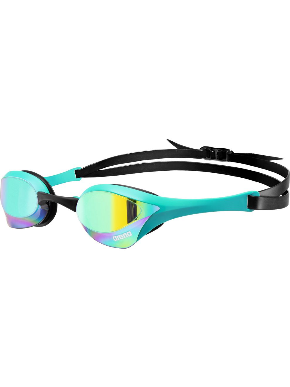 Arena Cobra Ultra Swipe Goggles - Emerald Mirror/Peacock