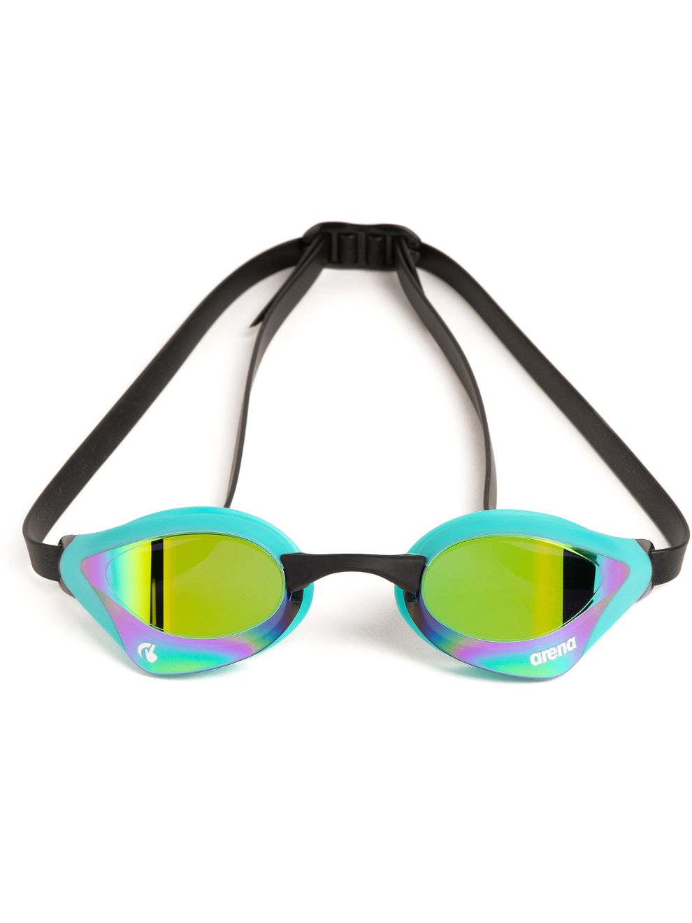 Arena Cobra Core Swipe Goggles - Emerald Mirror/Peacock