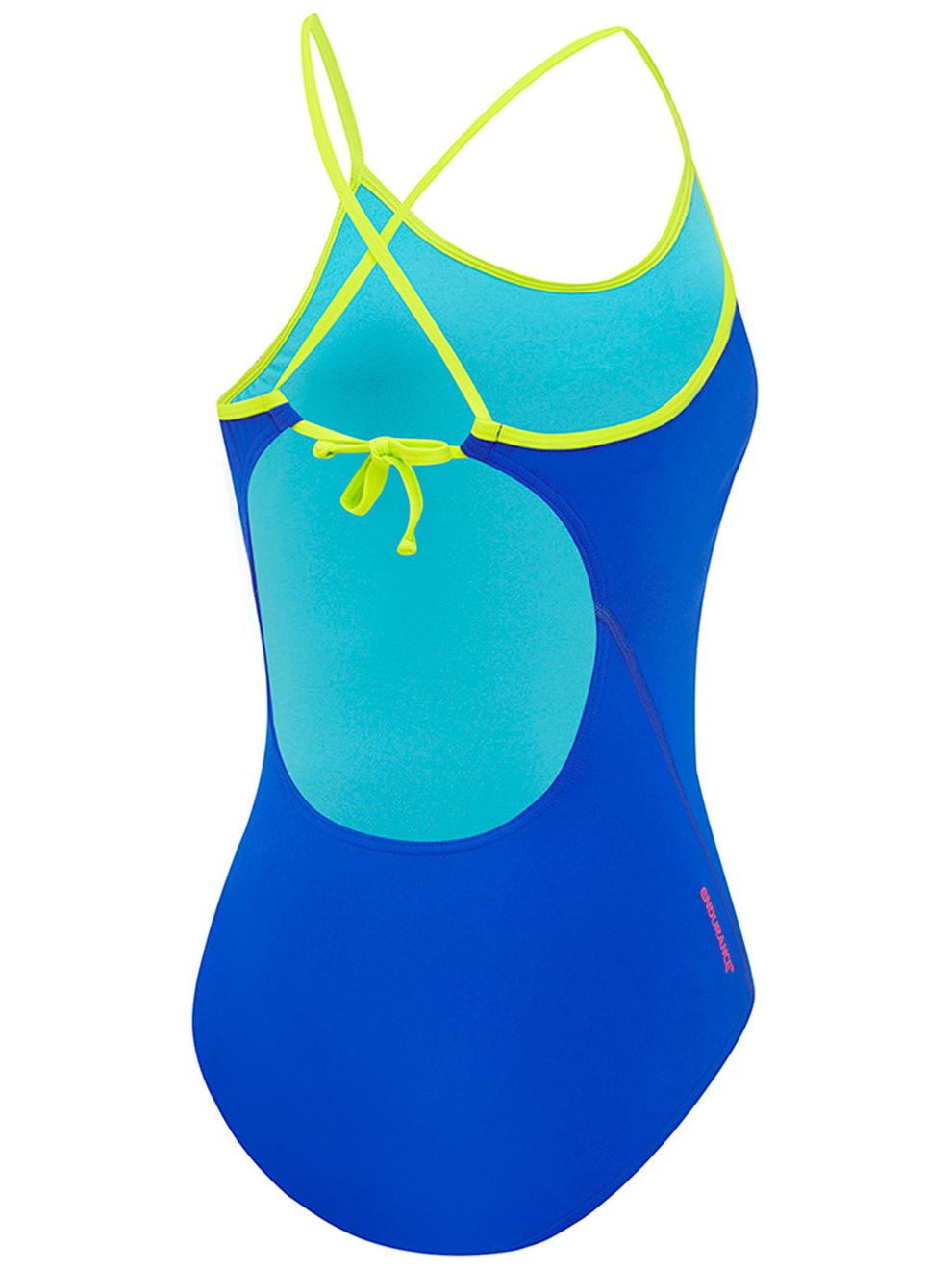 Speedo Beautiful Blue Tie Back One Piece