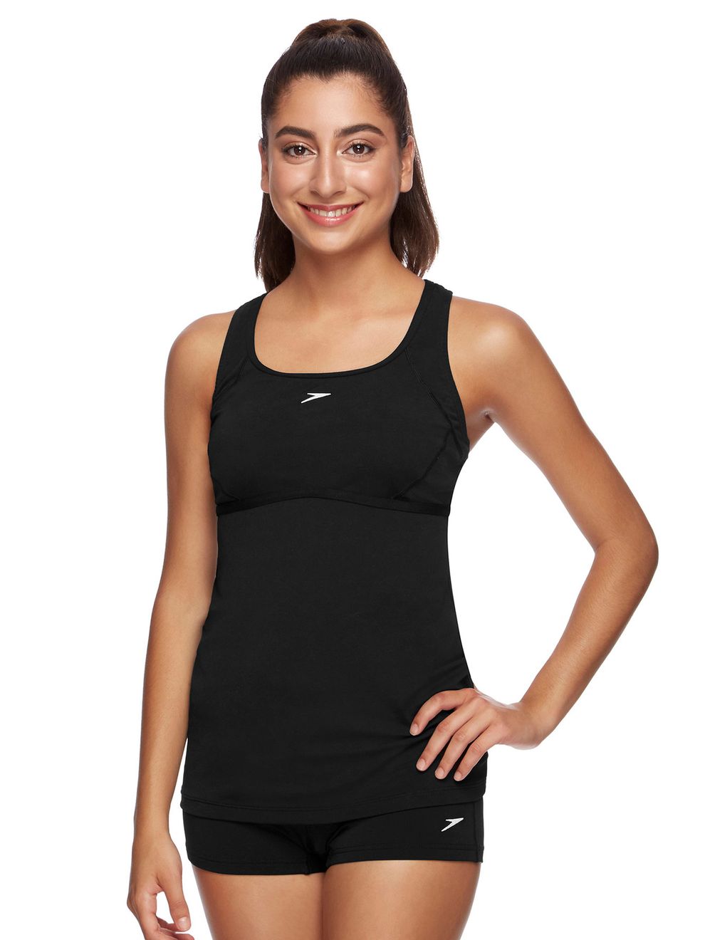Speedo Black Womens Cross Trainer Tank
