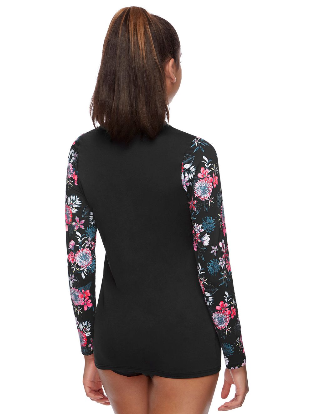 Speedo Bliss Womens Eco Zip Up Rashie