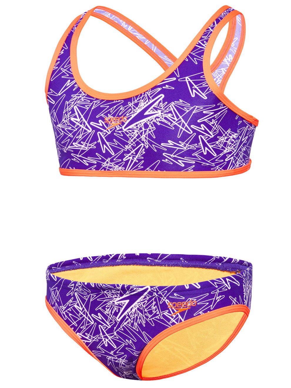 Speedo Boom Girls Crop Set