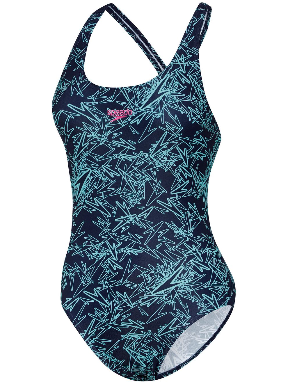 Speedo Boom Navy Womens One Piece