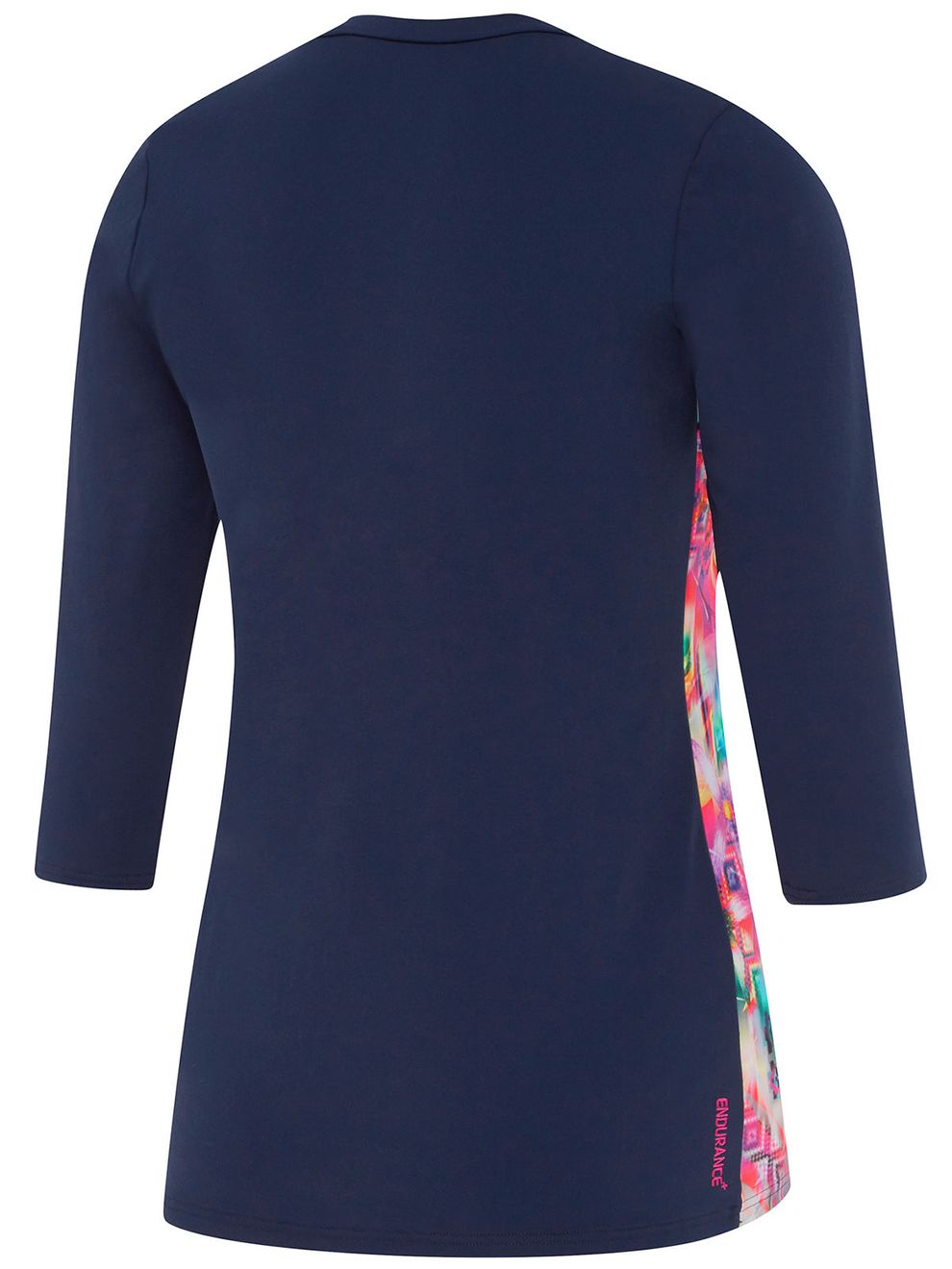 Speedo Chevron Zip Up 3/4 Sleeve Sun Top